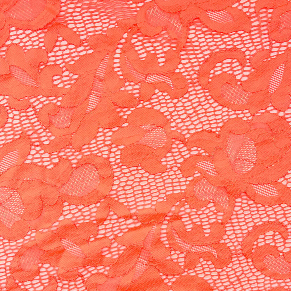 Tangerine Stretch Lace – Sasuel